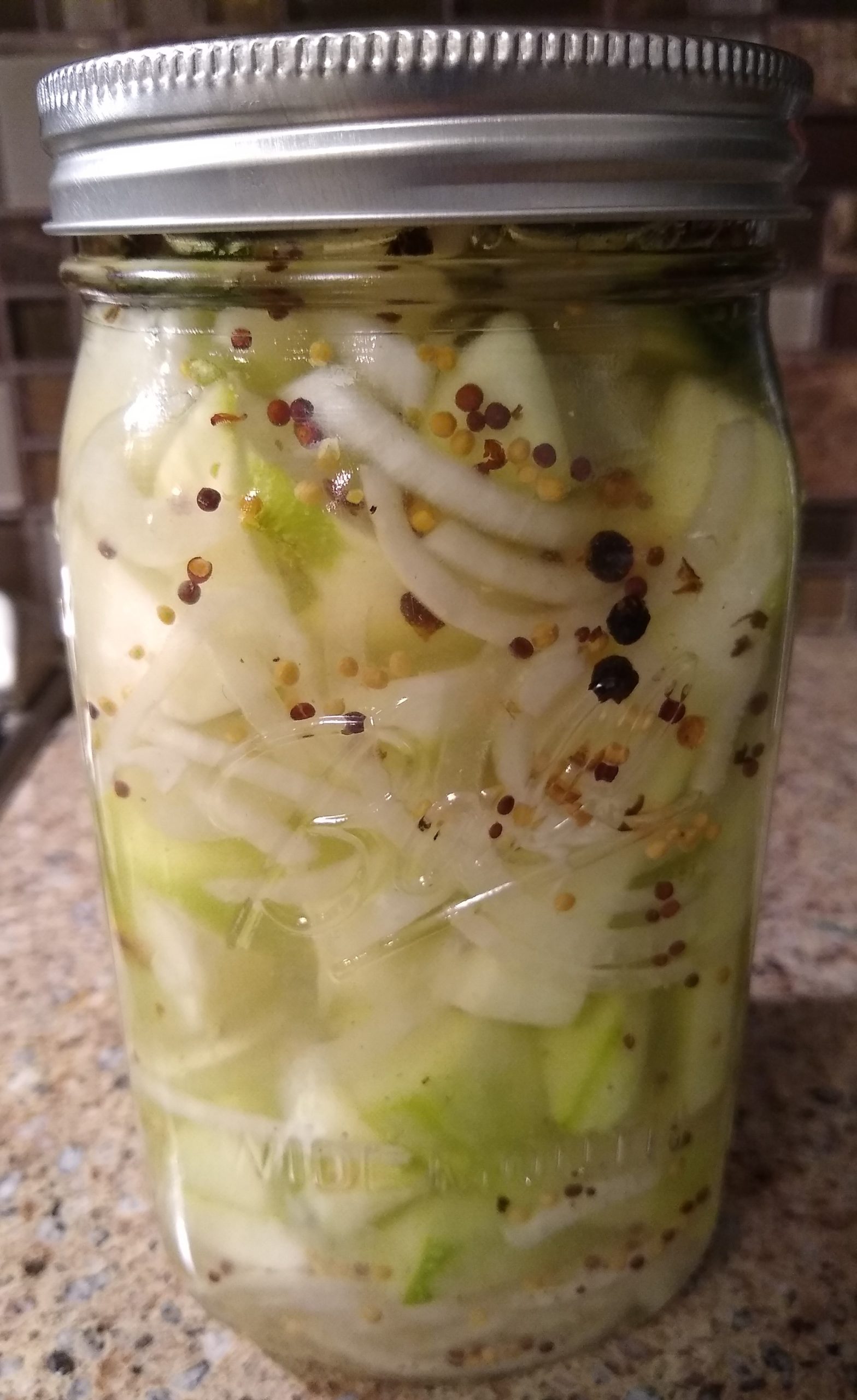 Senfgurken (German Mustard Pickles) - Insane in the Brine