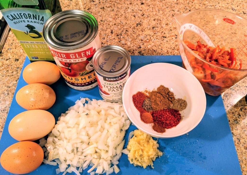 Kimchi Shakshuka - Insane in the Brine