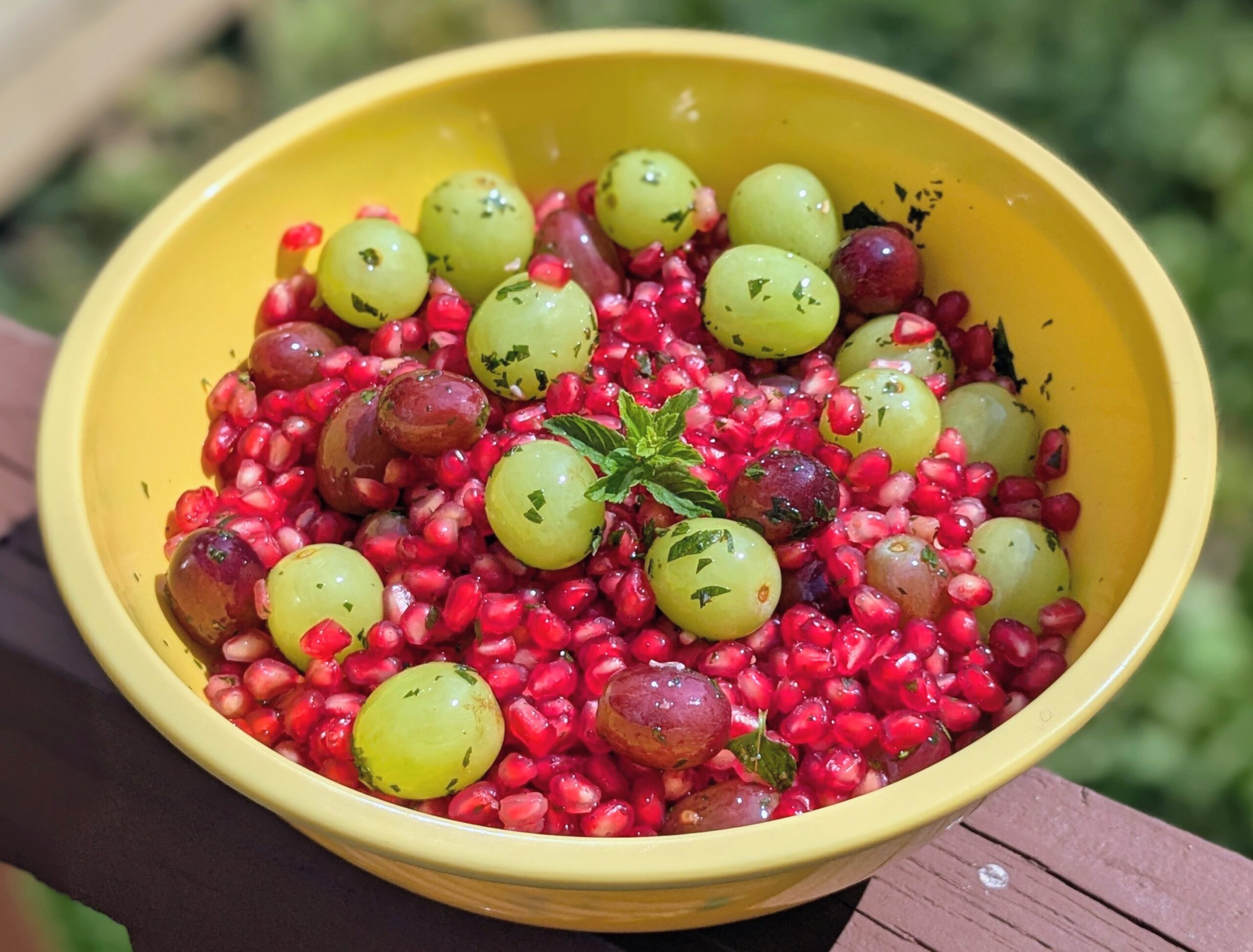 How to Make Honey-Fermented Pomegranate-Grape Salad for the Jewish New ...